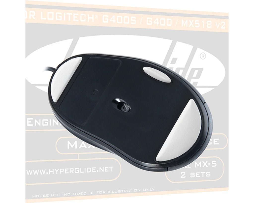 Hyperglide Logitech MX518 Legendary / MX518 v2 / G400 / G400S ...