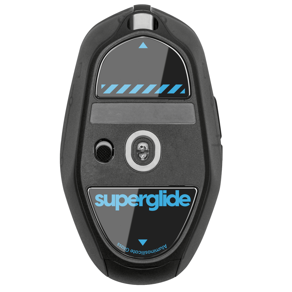 Superglide Glass Skates for Logitech G303 Shroud Edition - Black ...