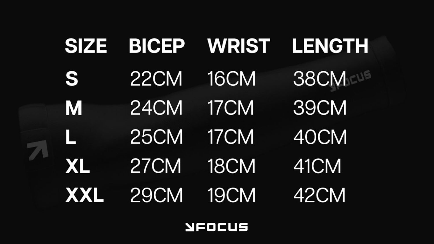 Focus Pro Arm Sleeve - ZerkGamingMods
